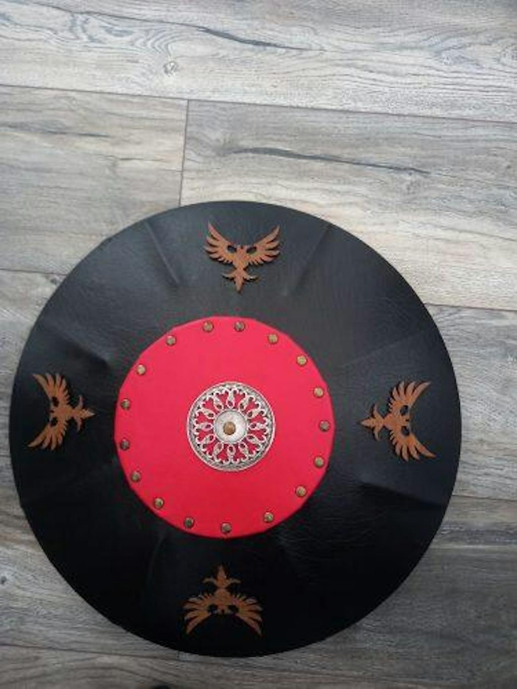 Seljuk Leather Medieval Shield – Ottoman Swords