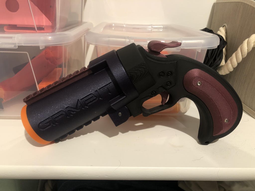 Flux Labs Gambit 40MAX Blaster 3D Parts + Hardware Kit – Out of Darts