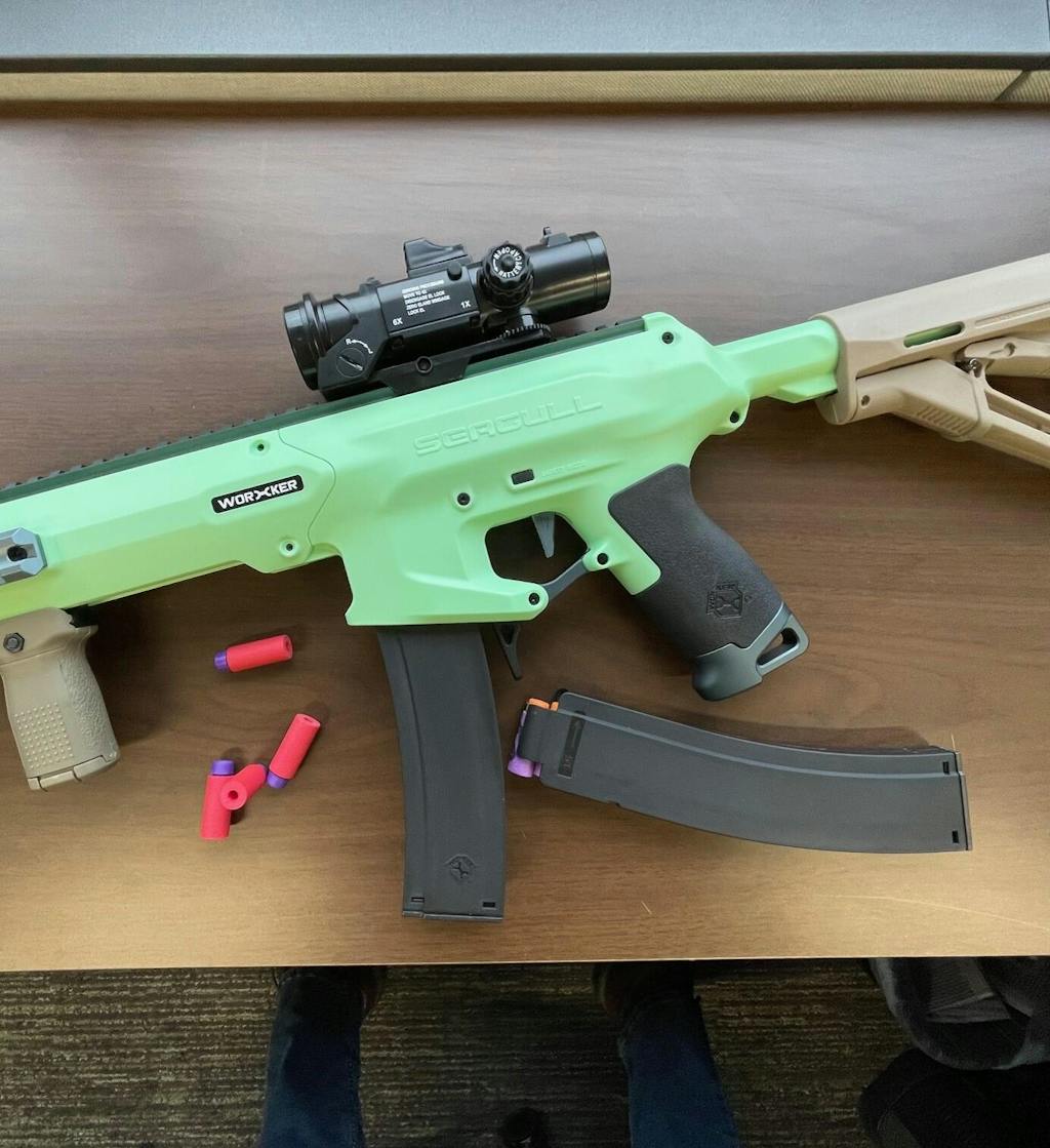 Worker Seagull CQB Blaster – Out of Darts