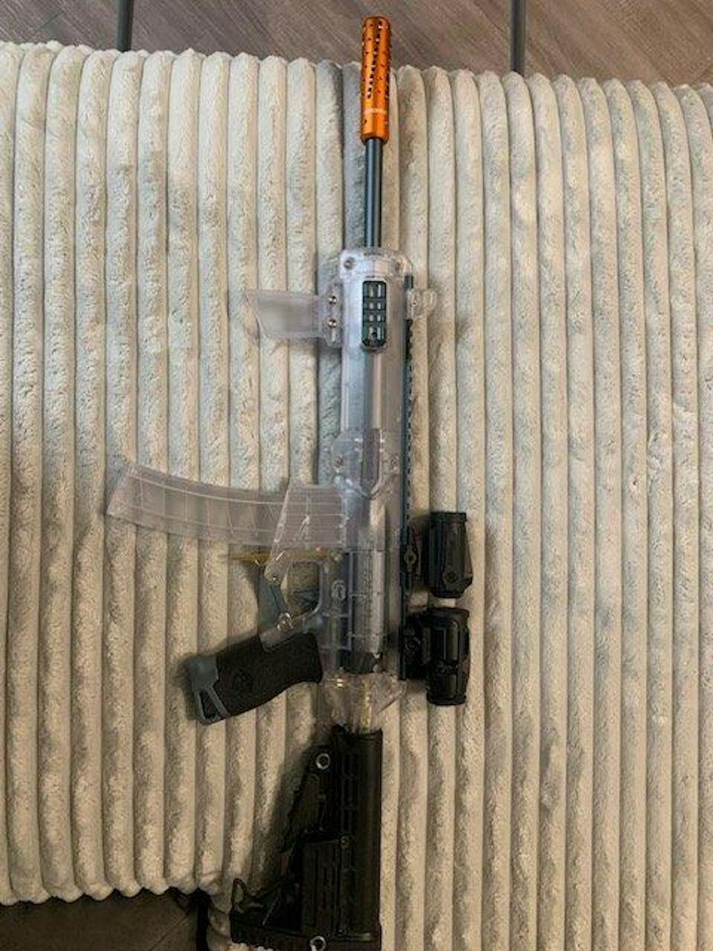 Worker Seagull Clear Edition CQB Blaster – Out of Darts