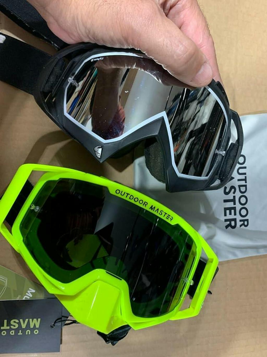OutdoorMaster Mustang Dirt Bike Goggles | Outdoor Master®