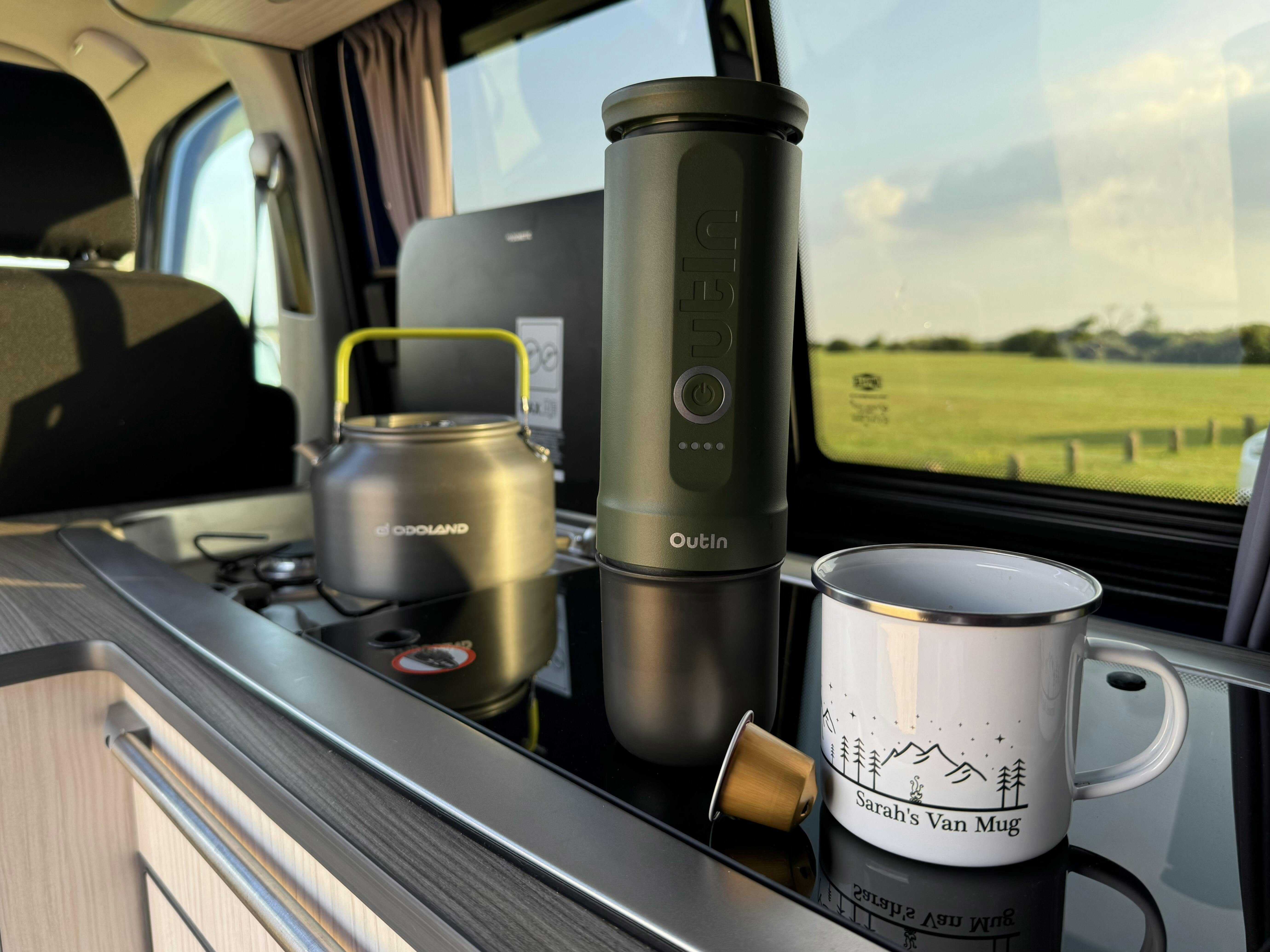 Outin Nano | Portable Espresso Machine | Travel Coffee Machine