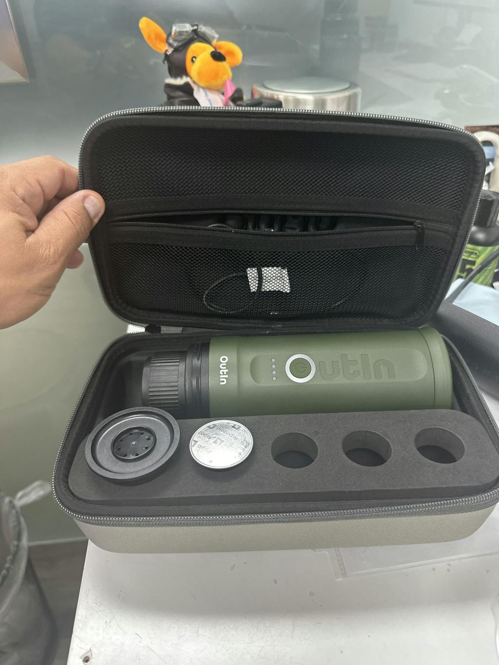 Nano Protective Case | Portable Espresso Travel | Beige