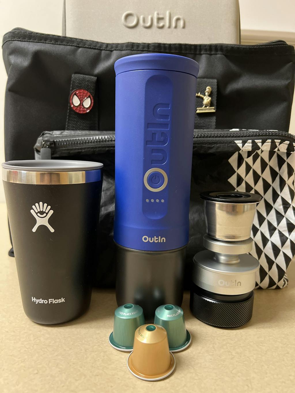 Ocean Blue Limited Edition Espresso Maker | SharkAngels x OutIn 20 Bar