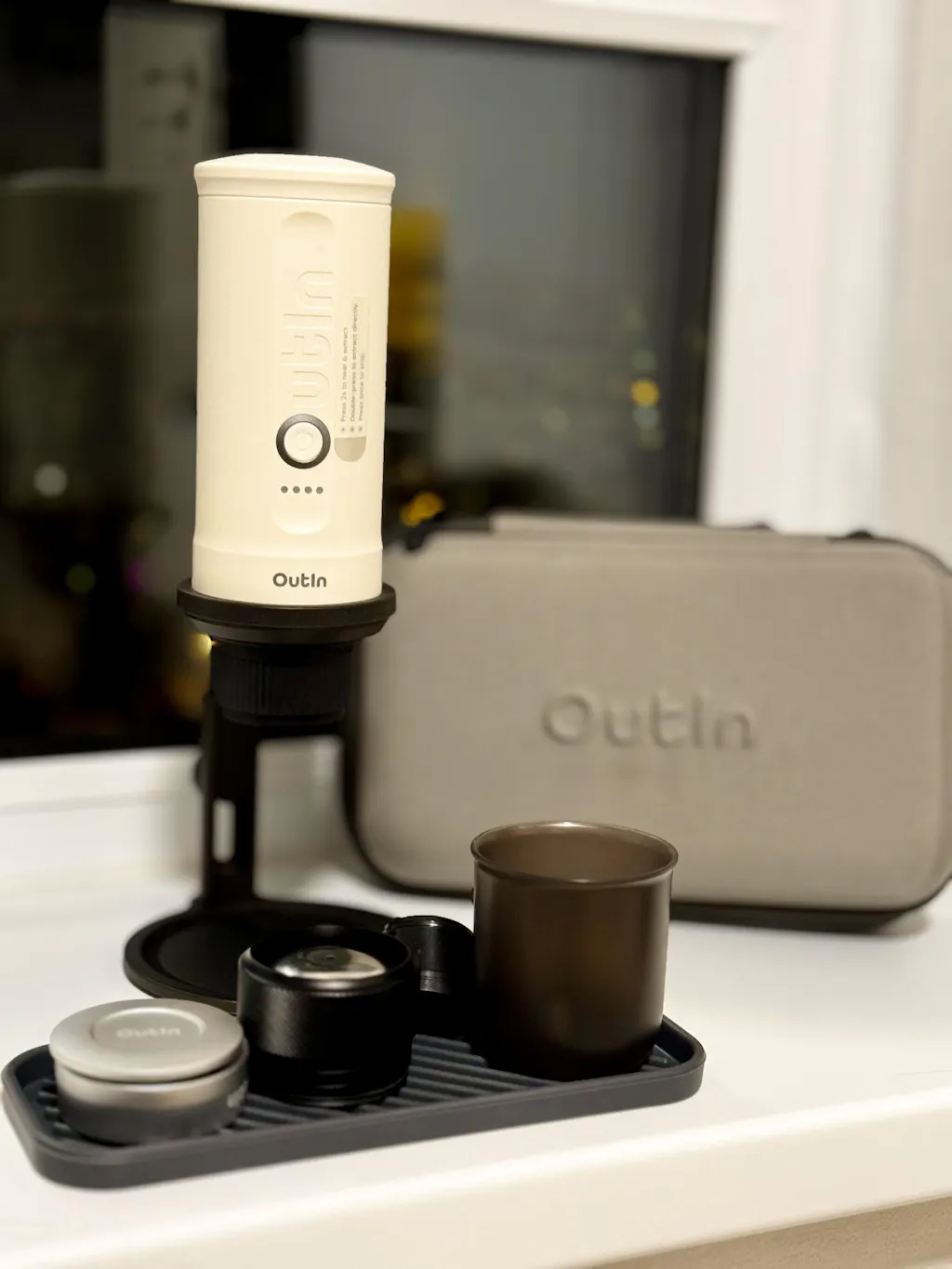 OutIn Portable Universal Coffee Stand | Coffee Gear Stand | Coffee ...