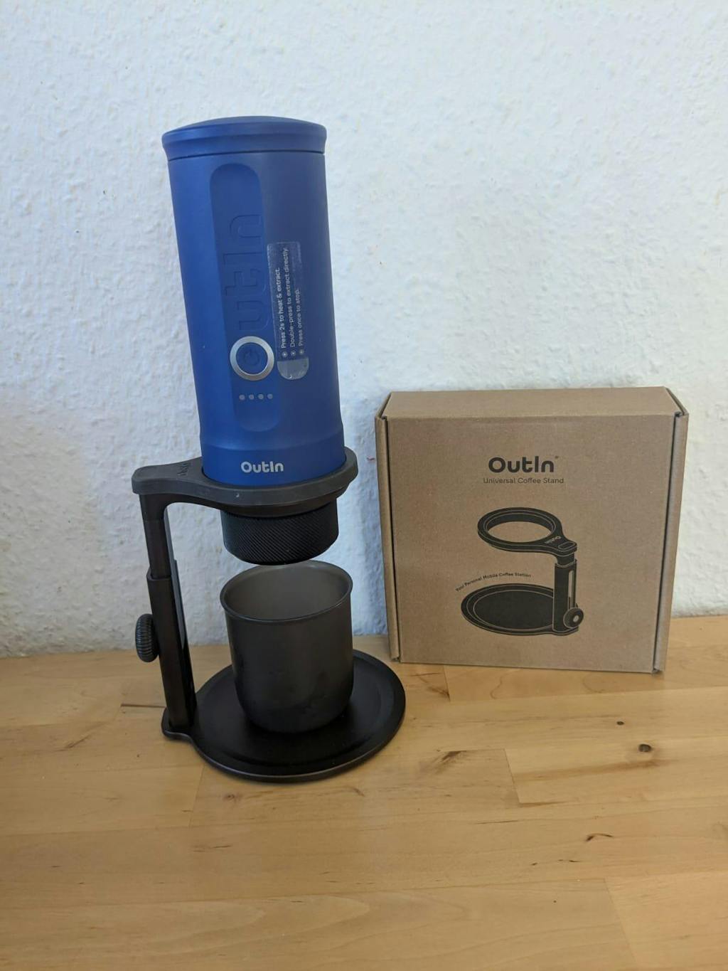 Adjustable Coffee Stand | Portable Espresso & Pour-Over