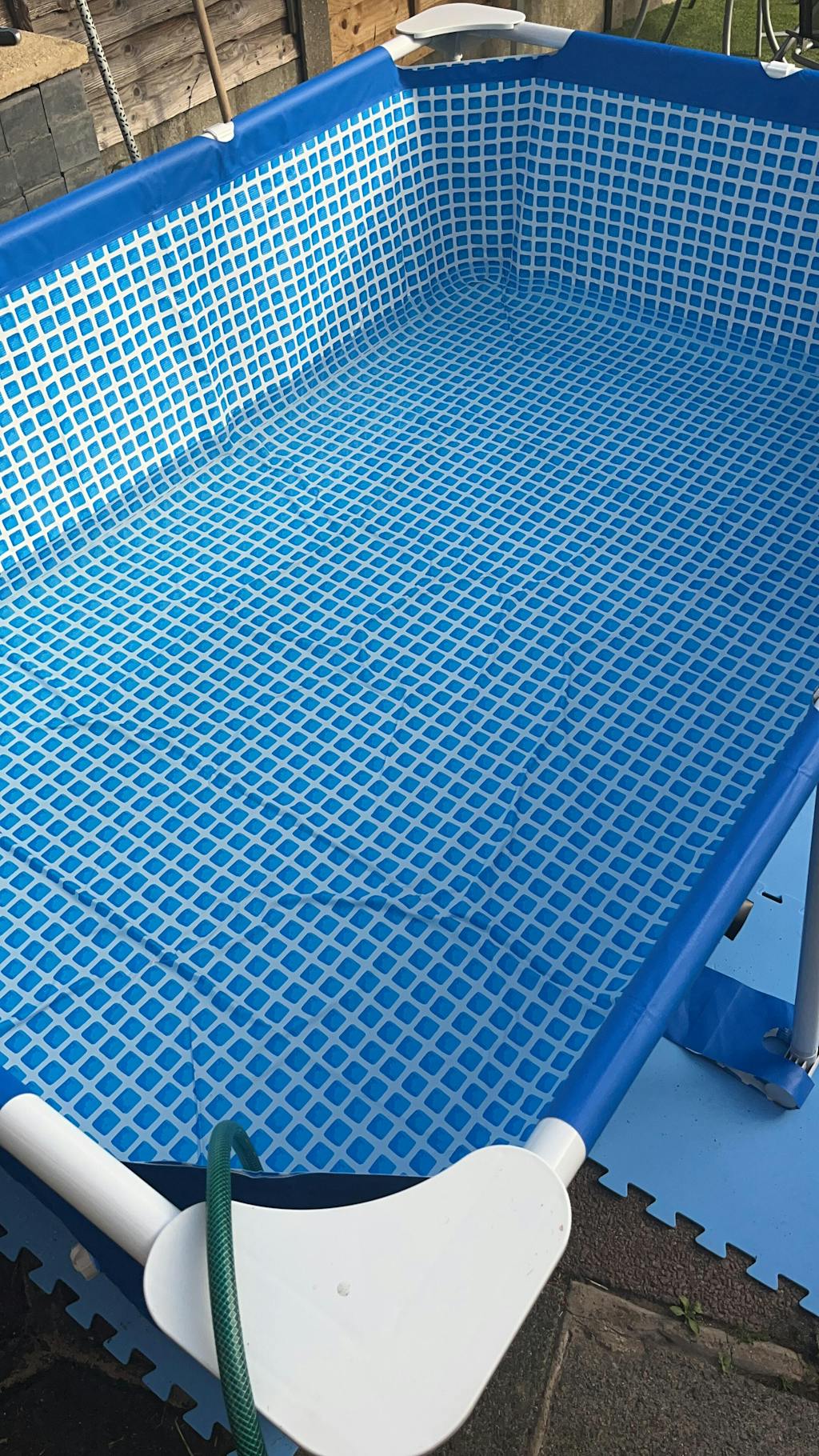 Intex Metal Frame 7ft Swimming Pool (28270NP) - Outside Play