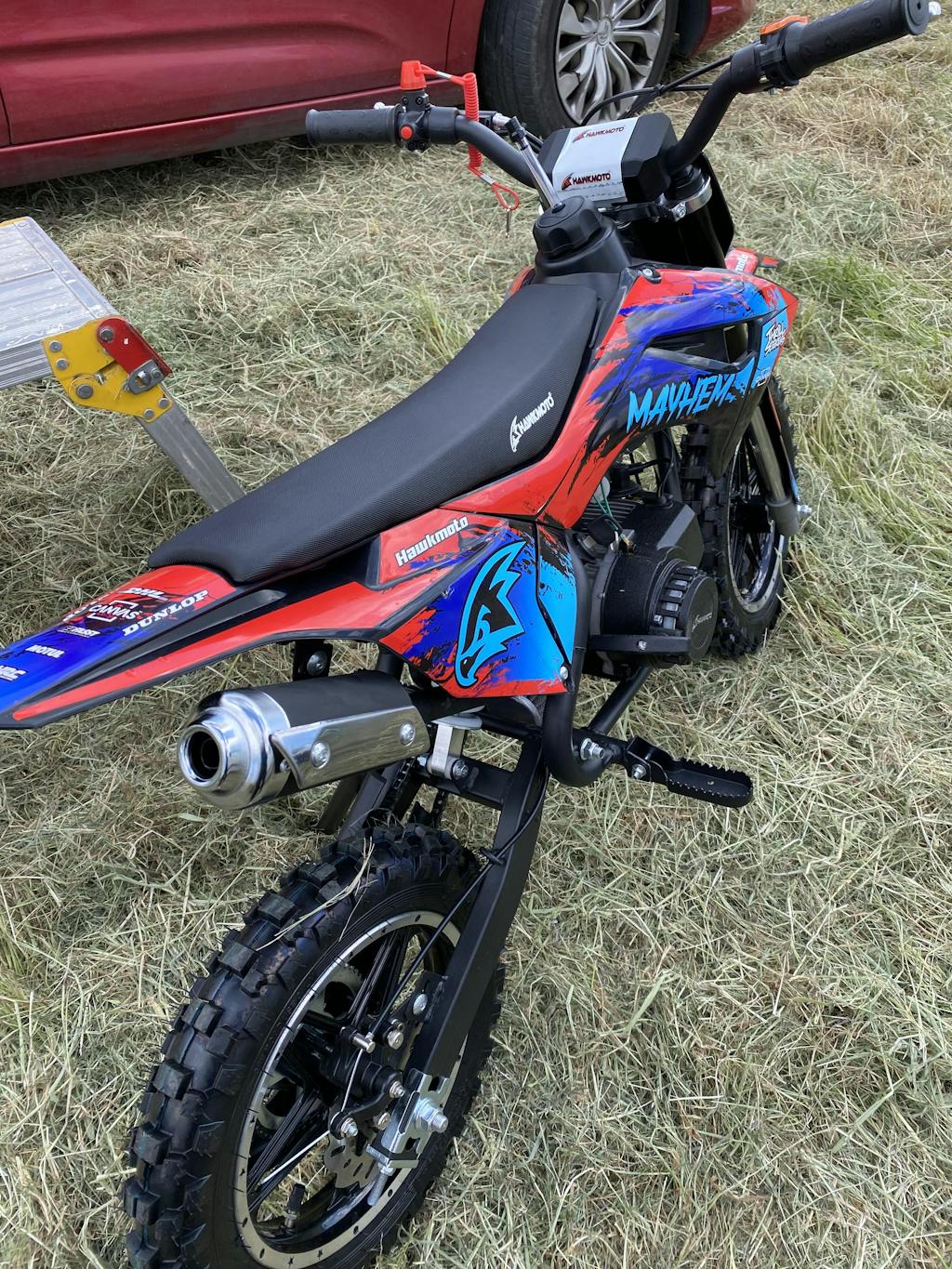 50CC Pit Bikes - Hawkmoto | Outside Play