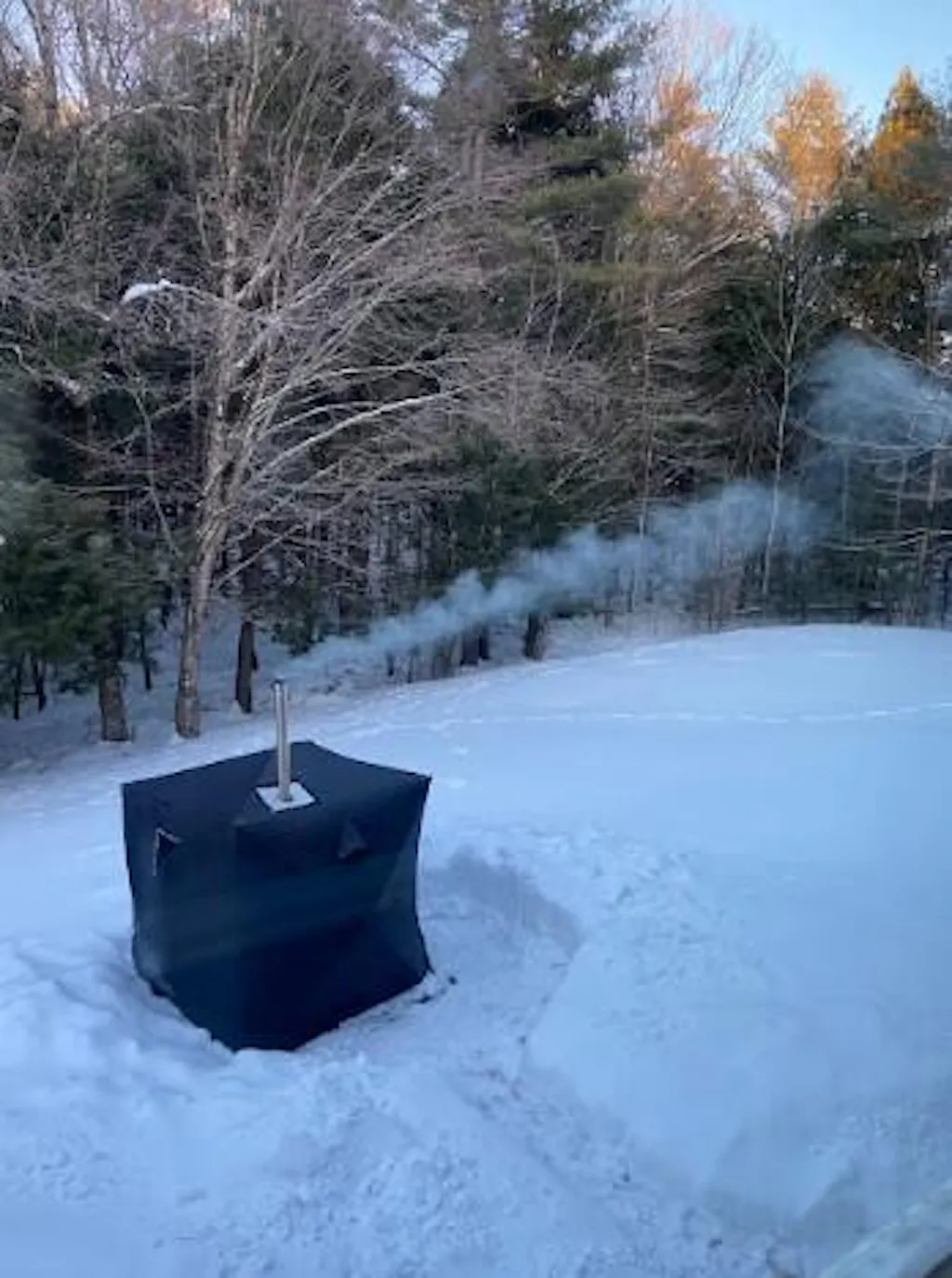 Skylight Sauna Tent – Ox Sweat Sauna
