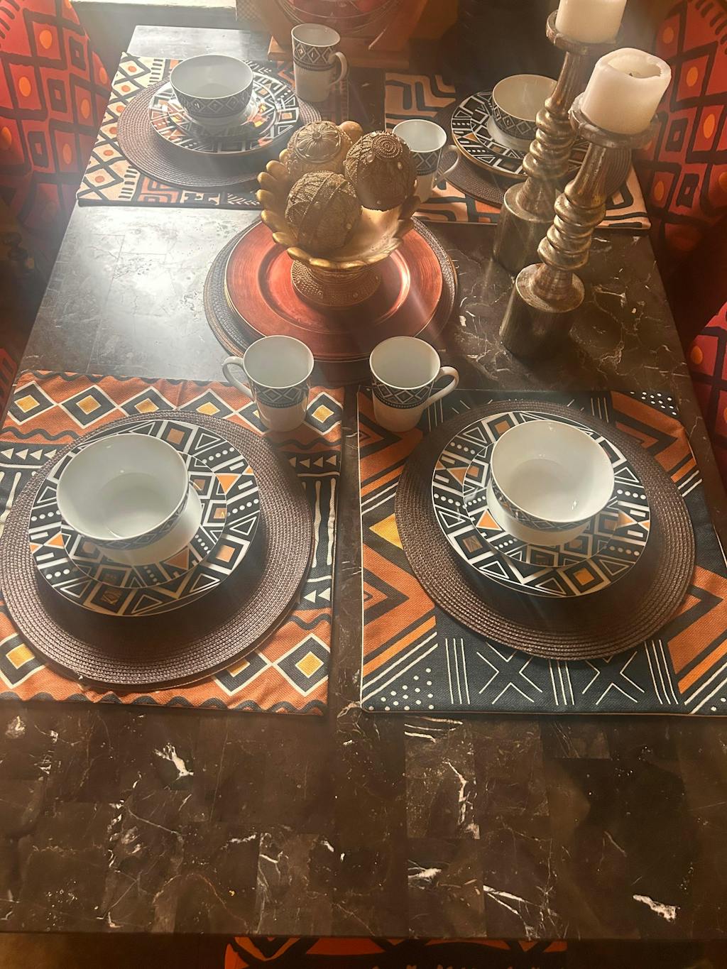 Oyelakin Dinners (African Art Dinnerware)