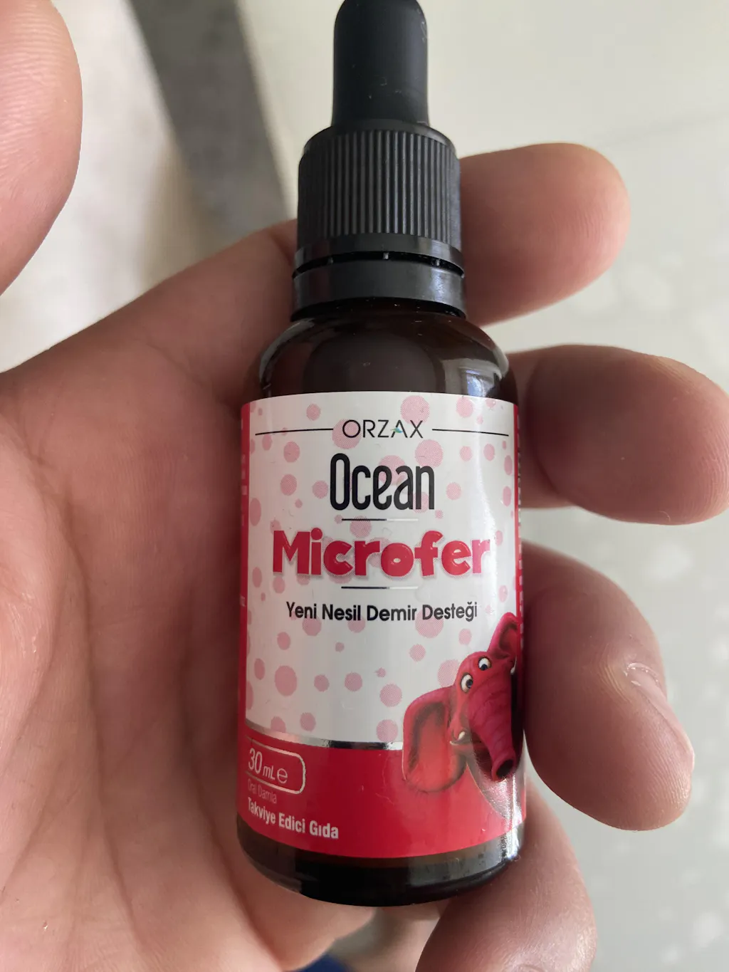 ORZAX Ocean Microfer 30 ml Oral Damla – Özel Beslenme
