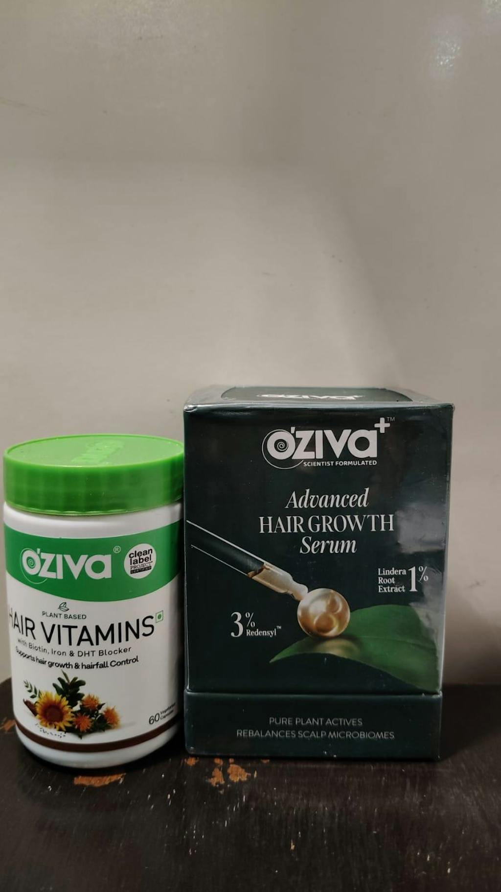 Hair Revival Regimen | Hair Vitamins + Hair Growth Serum – OZiva