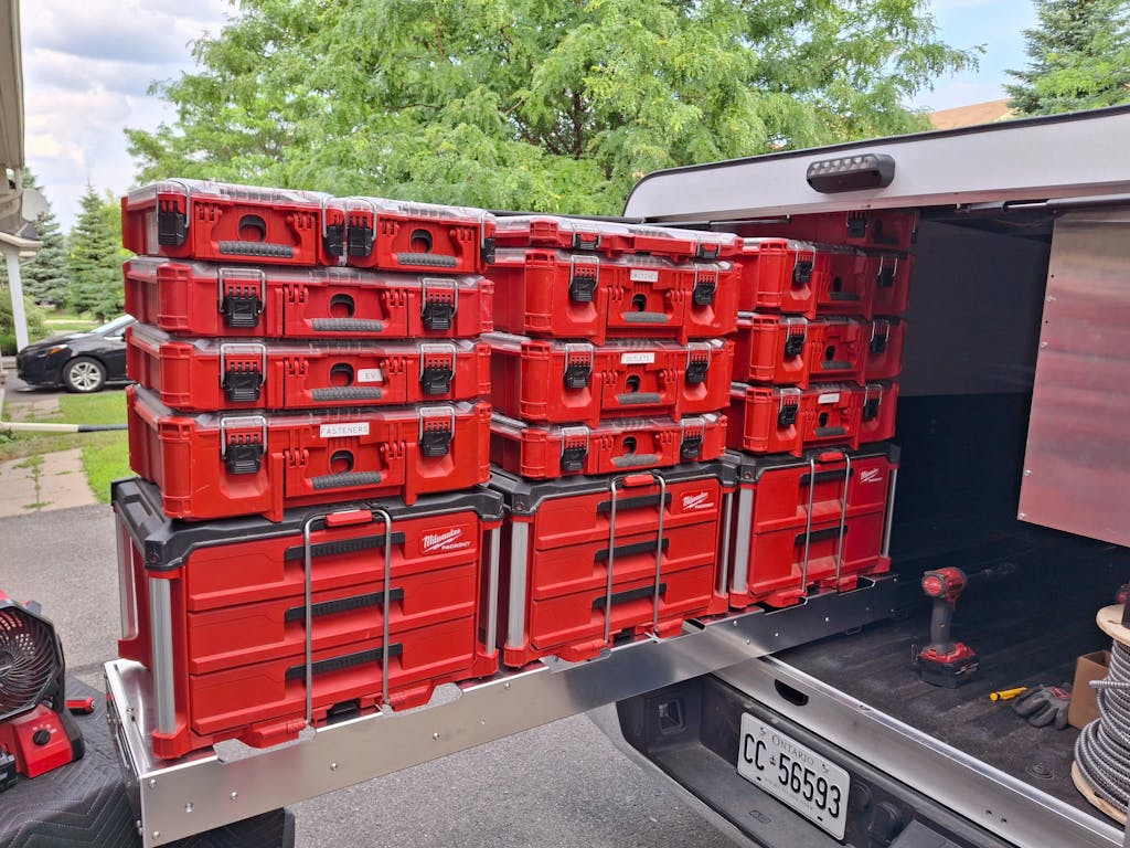 Burro - Milwaukee Packout™ Compatible Truck Bed Slide – OzTech