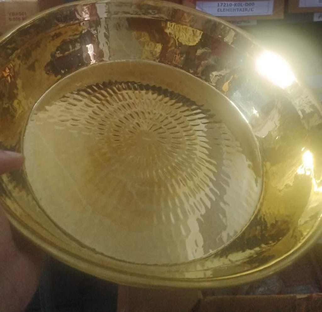 Handcrafted High Quality Brass Paraat for Kitchen Online | P-TAL