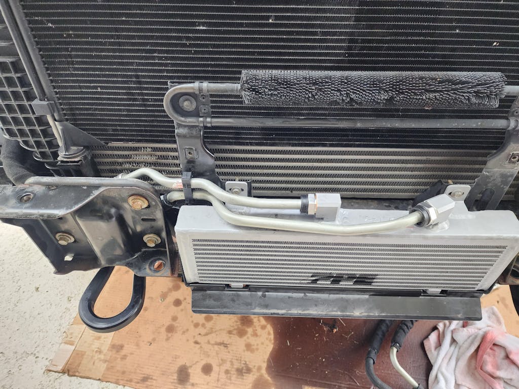 Allison Bar and Plate Transmission Cooler, 2017-2019 GM 6.6L Duramax ...