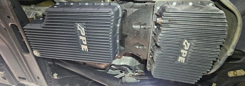 Cast Aluminum 6R140 Deep Transmission Pan 11-19 Ford 6.7L Heavy-Duty ...