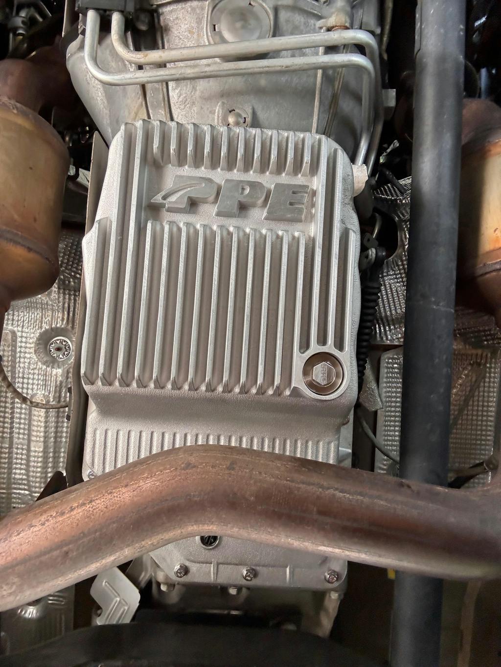 GM 6L90 Cast Aluminum Transmission Pan for 2007-2023, Heavy-Duty ...