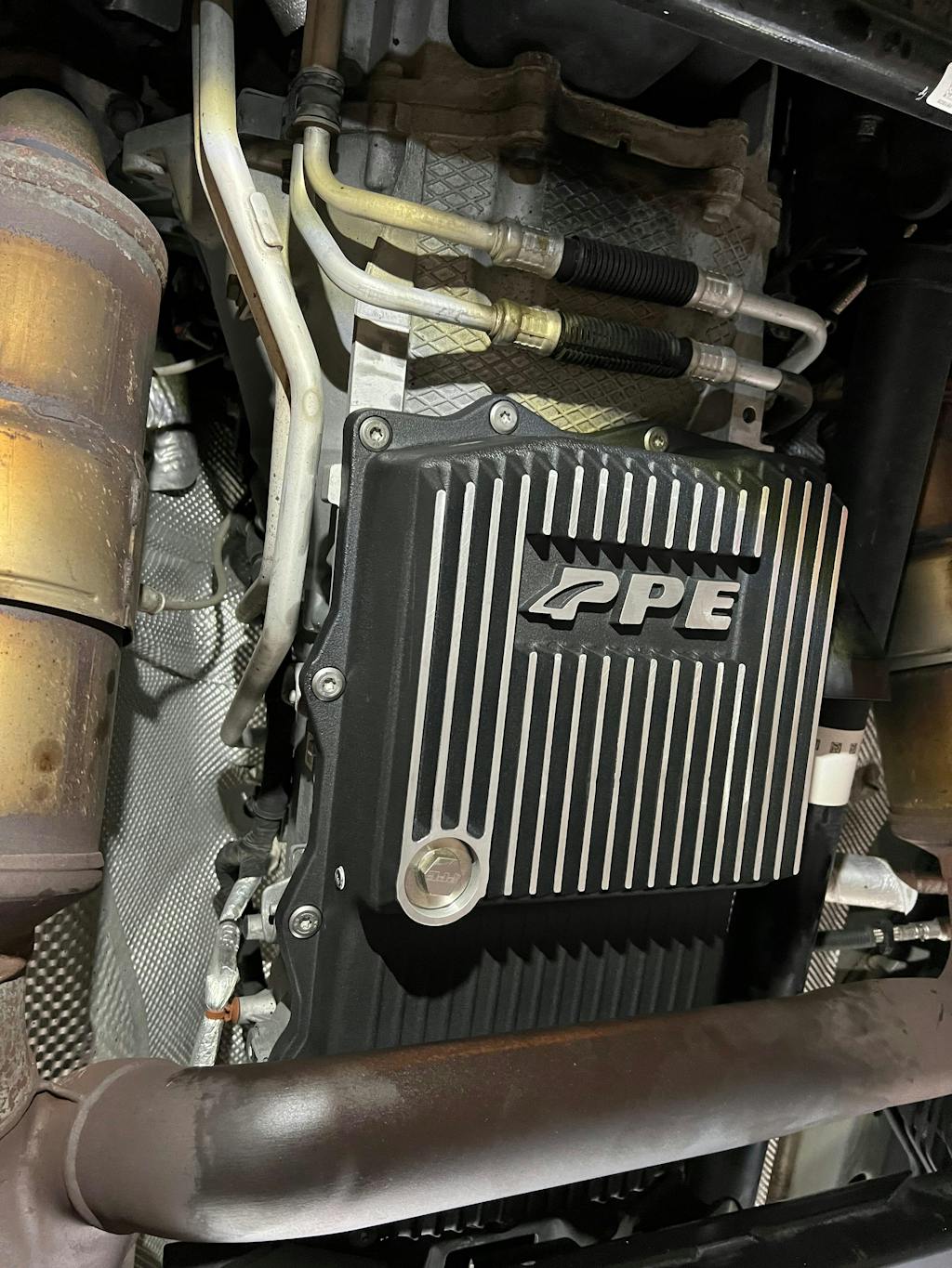 Heavy-Duty Cast Aluminum Transmission Pan, 13-25 RAM/Dodge/Jeep/BMW ...