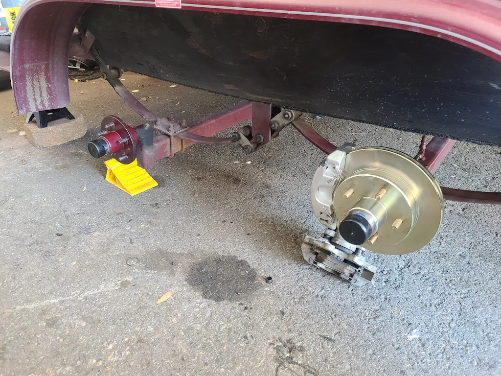 UFP DB-35 Disc Brake Kit - 9.75" Zinc Plated Rotors w/ Aluminum ...