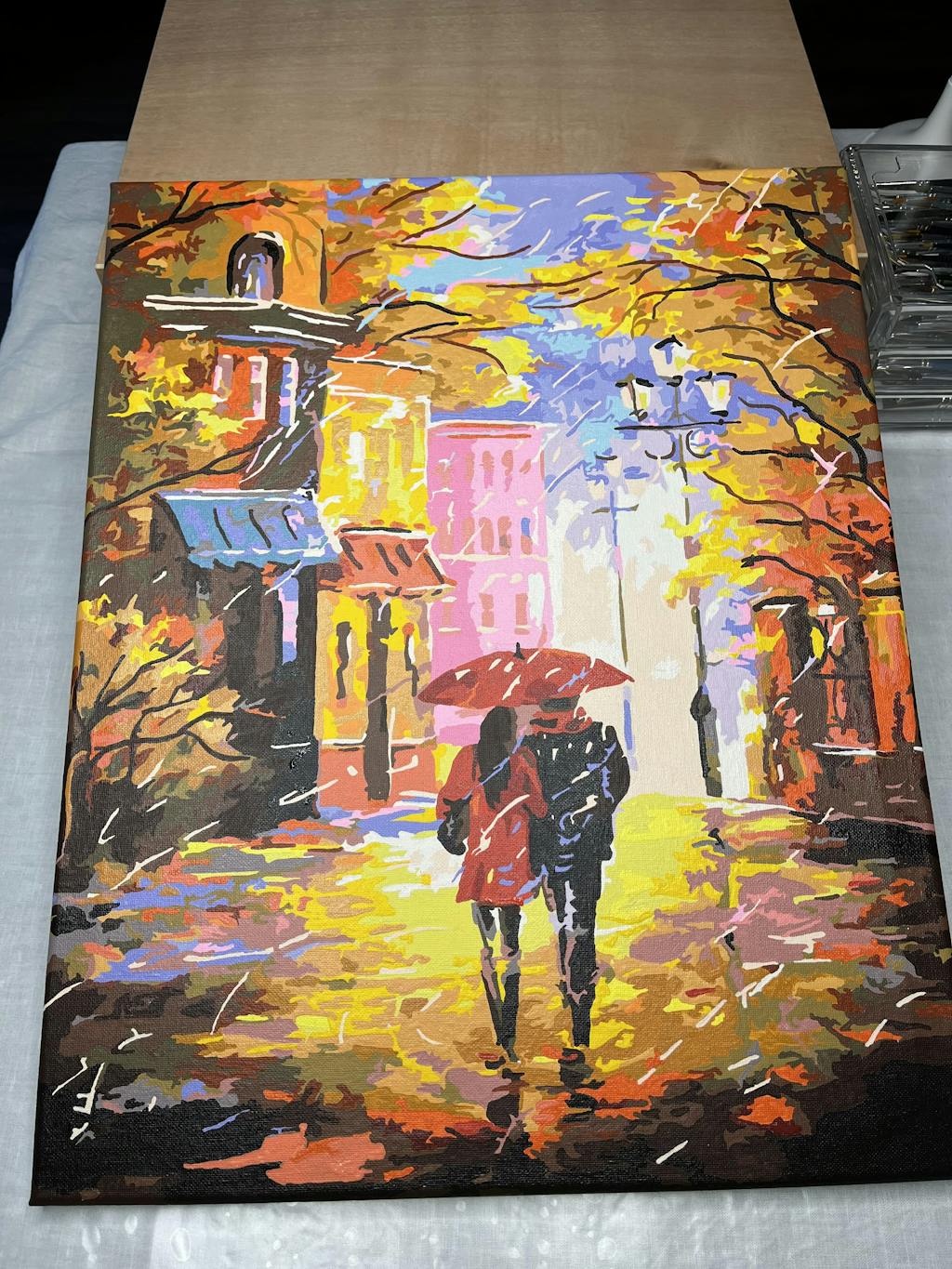 Scarlet Umbrella - Paint Vibe