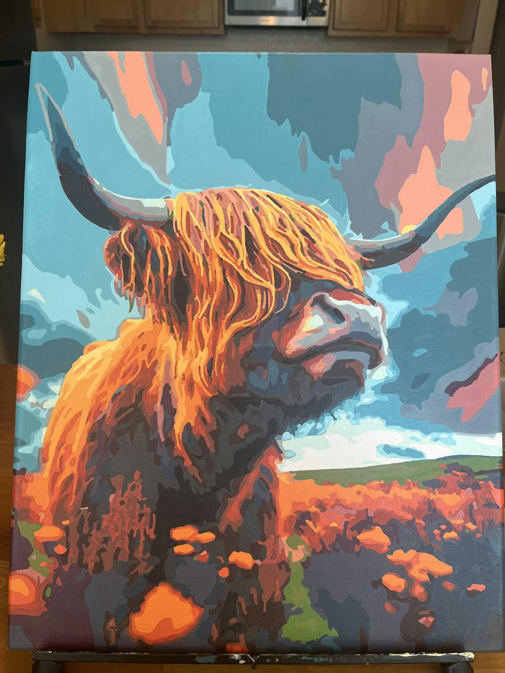 Rainbow Bull - Paint Vibe