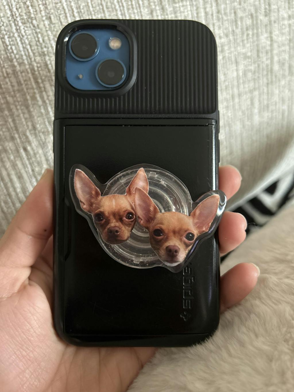 Custom Pet Portrait Phone Popsocket – Paint Your Pet