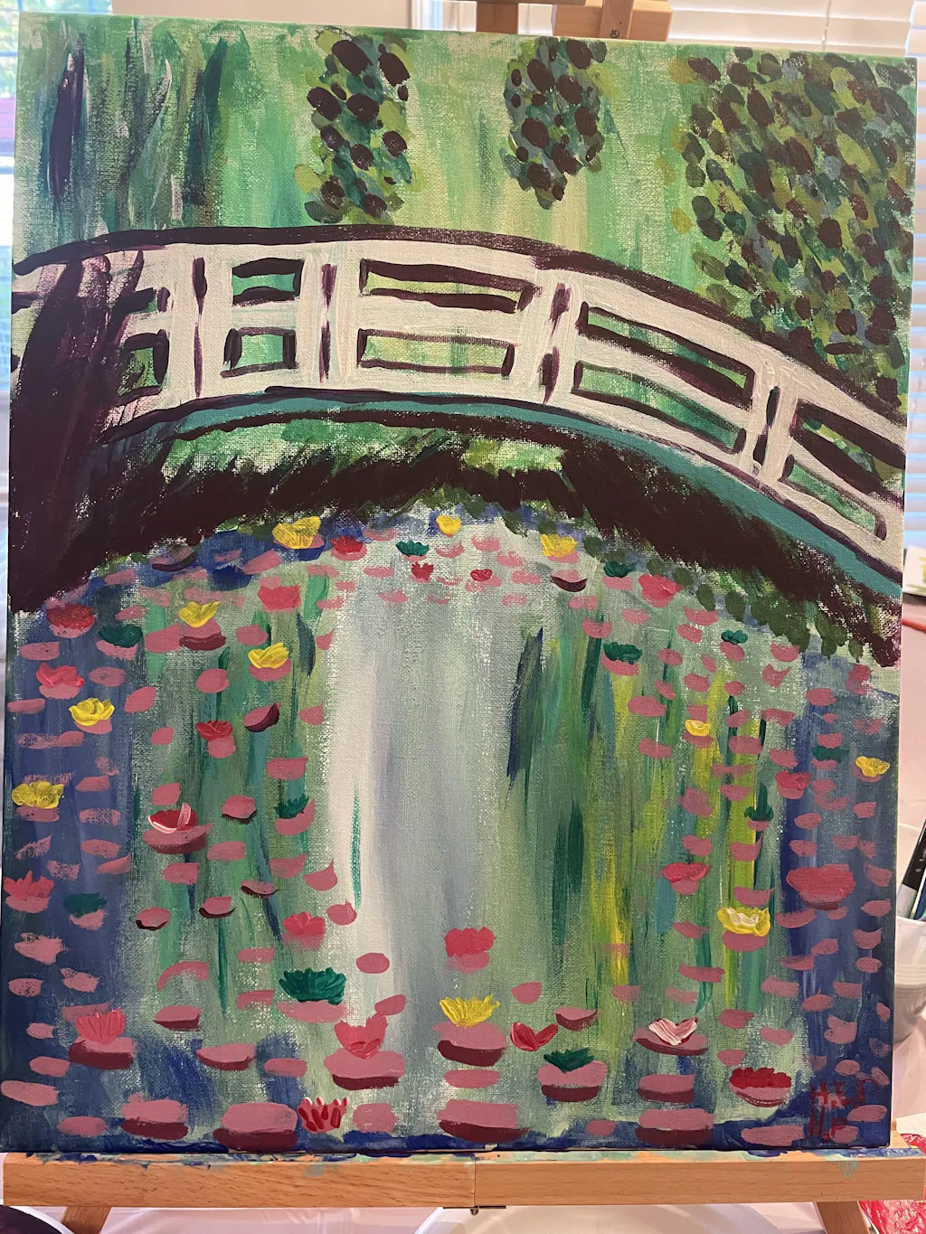 Monet's Bridge Painting Kit – Painting to Gogh