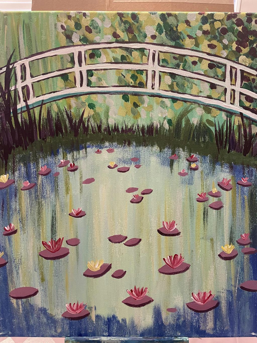 Monet's Bridge Painting Kit – Painting to Gogh