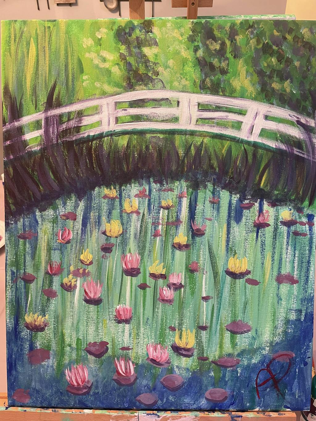 Monet's Bridge Painting Kit – Painting to Gogh