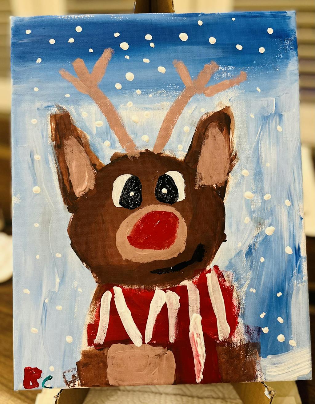 Rudolph Kids Painting Kit – Painting to Gogh
