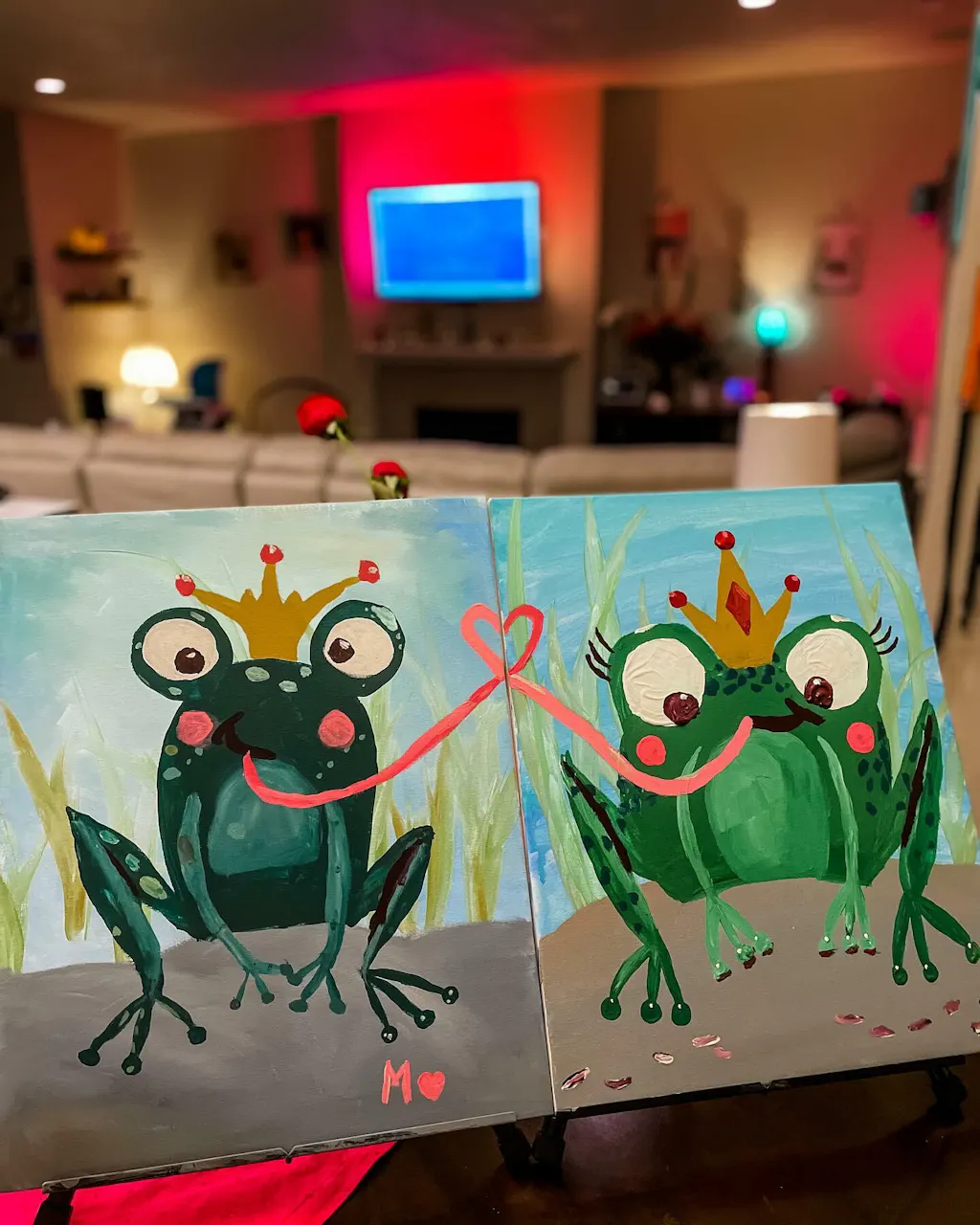 Hoppily Ever After Painting Kit Painting To Gogh