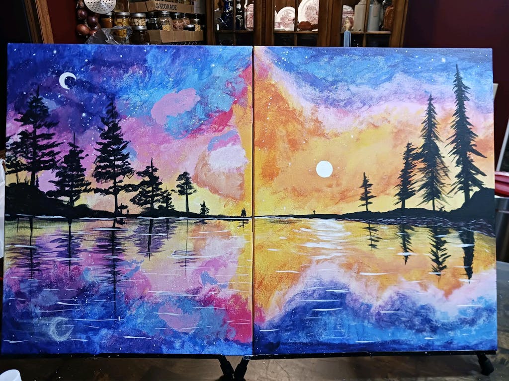 From Dusk To Dawn Painting Kit – Painting to Gogh