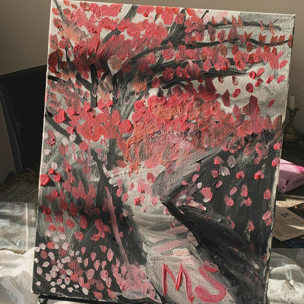 Moonlight Sakura Painting Kit – Painting to Gogh