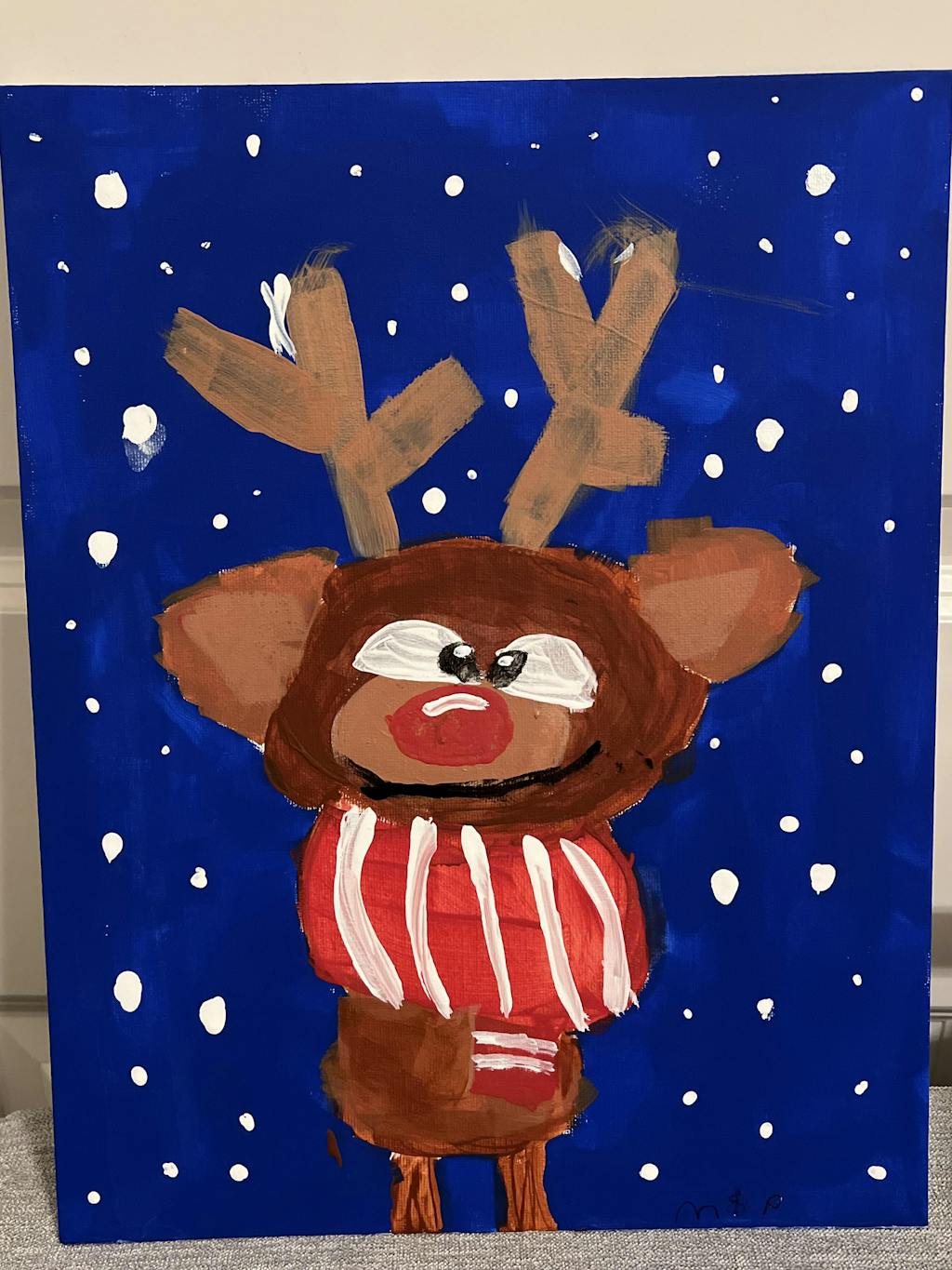 Rudolph Kids Painting Kit – Painting to Gogh