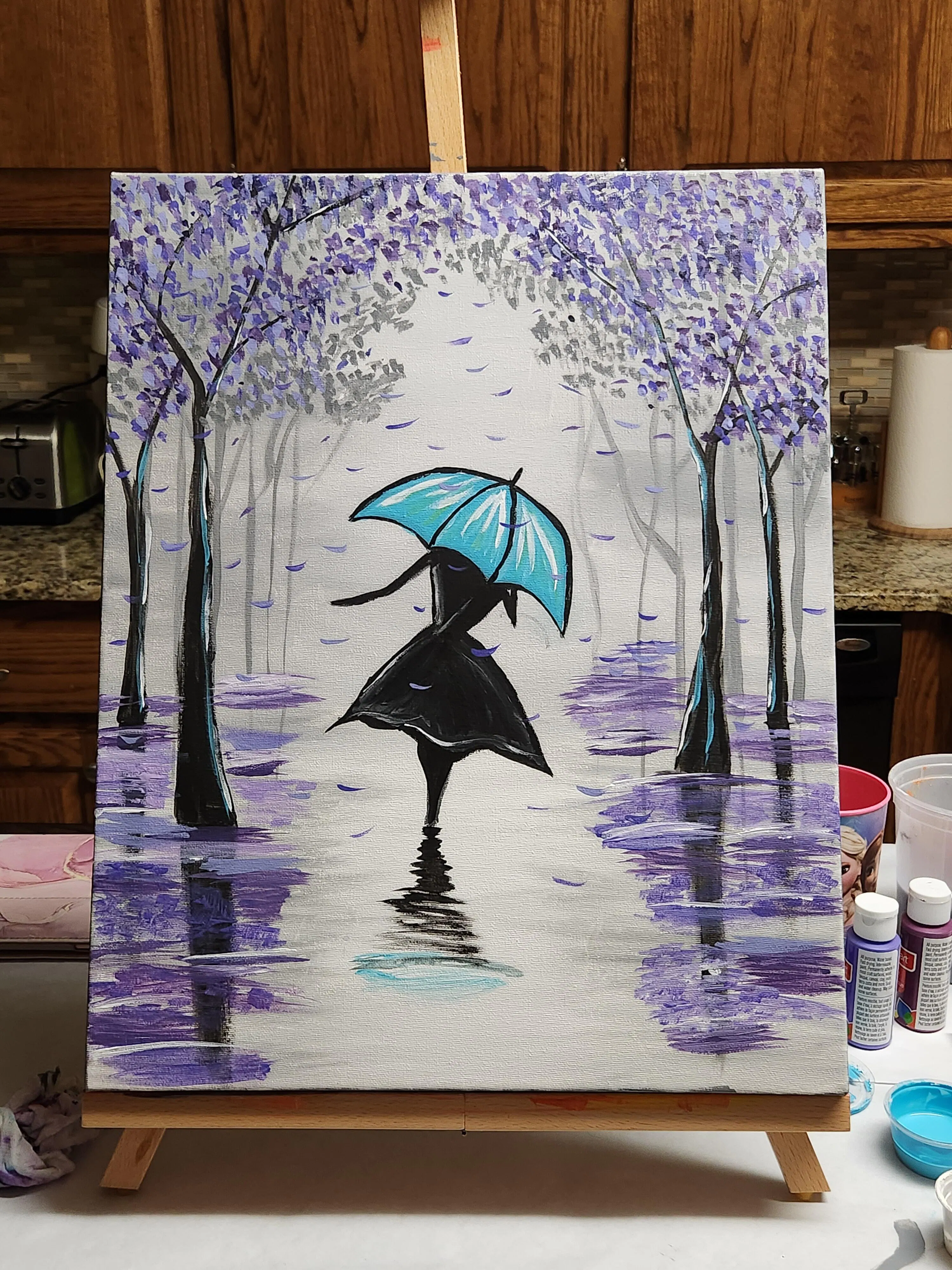 Under My Umbrella Painting Kit – Painting to Gogh
