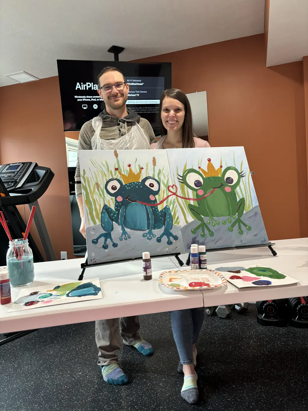 Hoppily Ever After Painting Kit Painting To Gogh