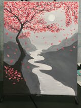 Moonlight Sakura Painting Kit – Painting to Gogh