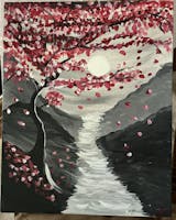 Moonlight Sakura Painting Kit – Painting to Gogh
