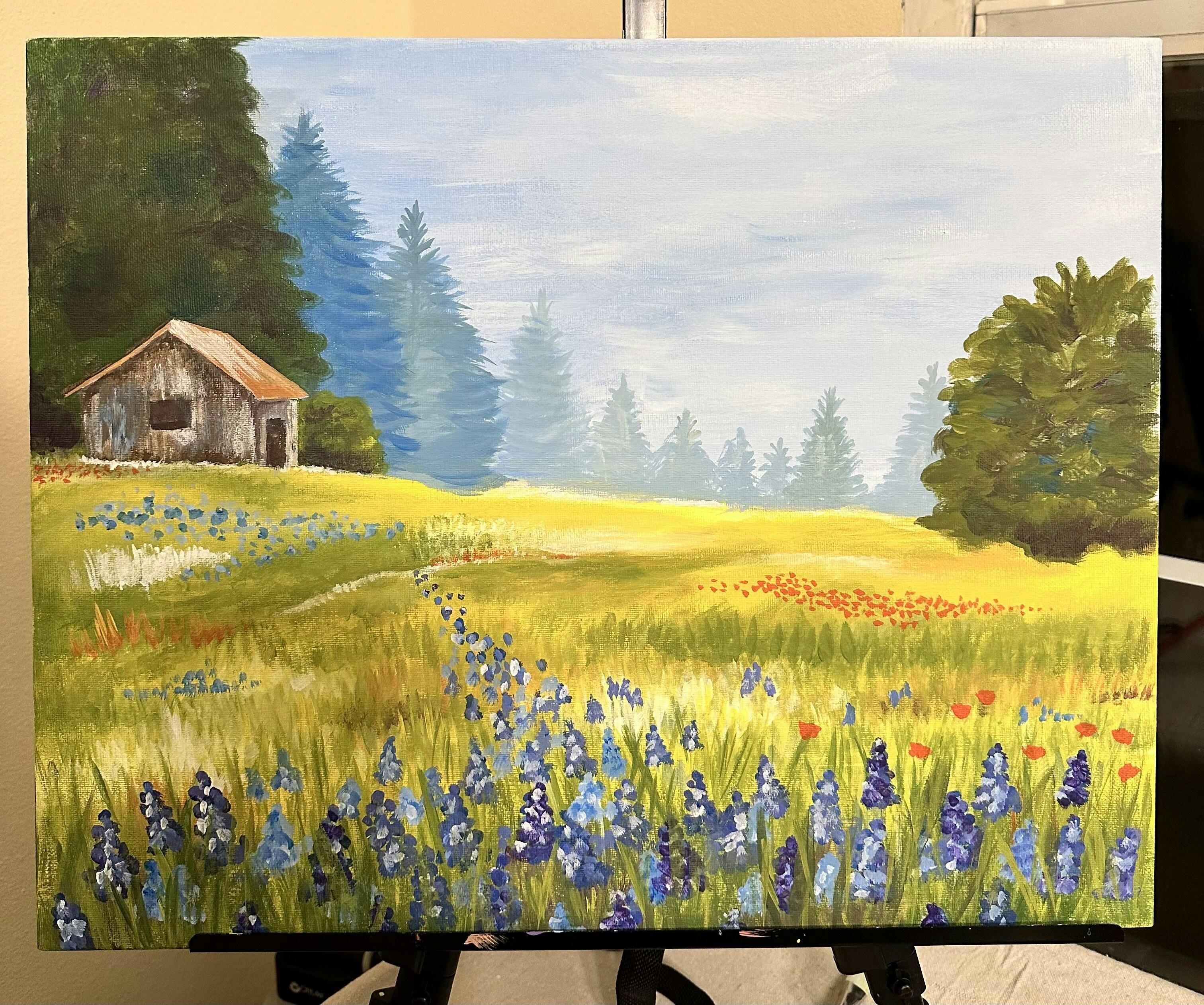 Wildflower Meadow Painting Kit – Painting to Gogh