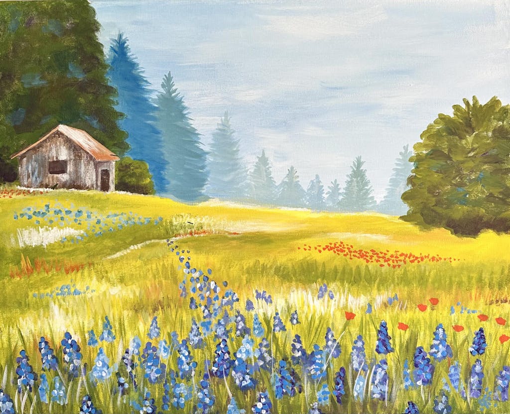 Wildflower Meadow Painting Kit – Painting to Gogh