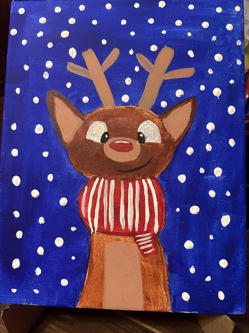 Rudolph Kids Painting Kit – Painting to Gogh