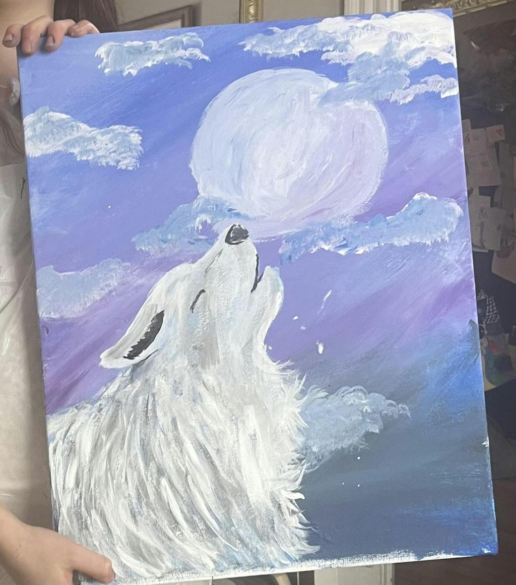 Midnight Howl Painting Kit – Painting to Gogh