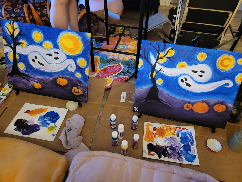 Starry Spook Painting Kit – Painting to Gogh