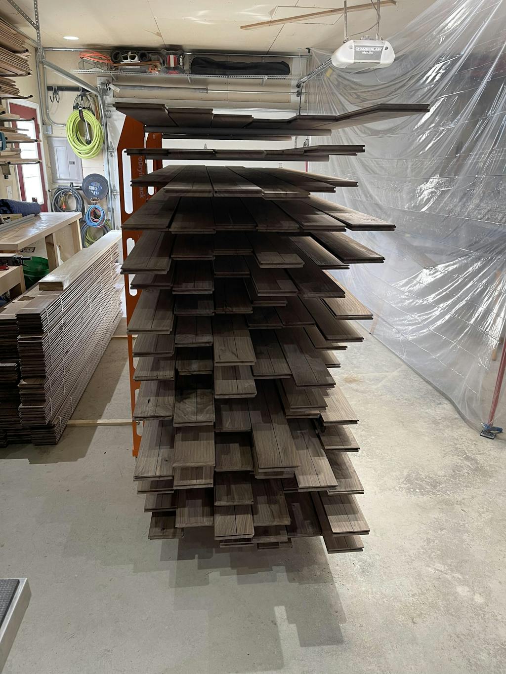 The PaintLine ProDryingRack EX™ (PDREX) Expandable Cabinet Drying Rack