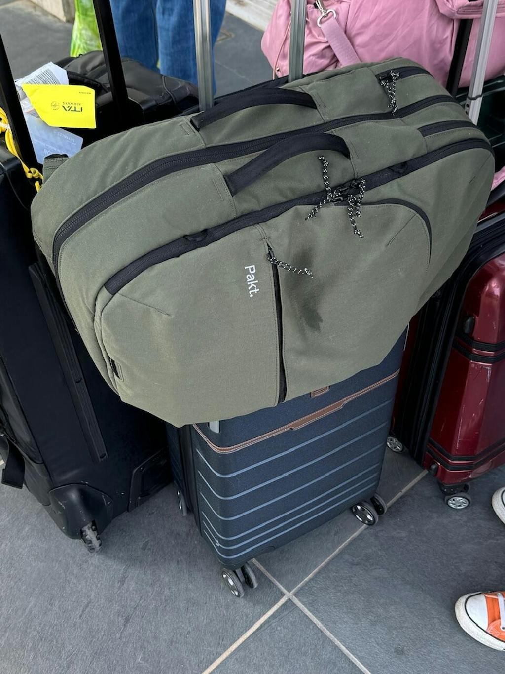 The Pakt Travel Backpack - The Ultimate Carry-on Bag for Travelers | Pakt