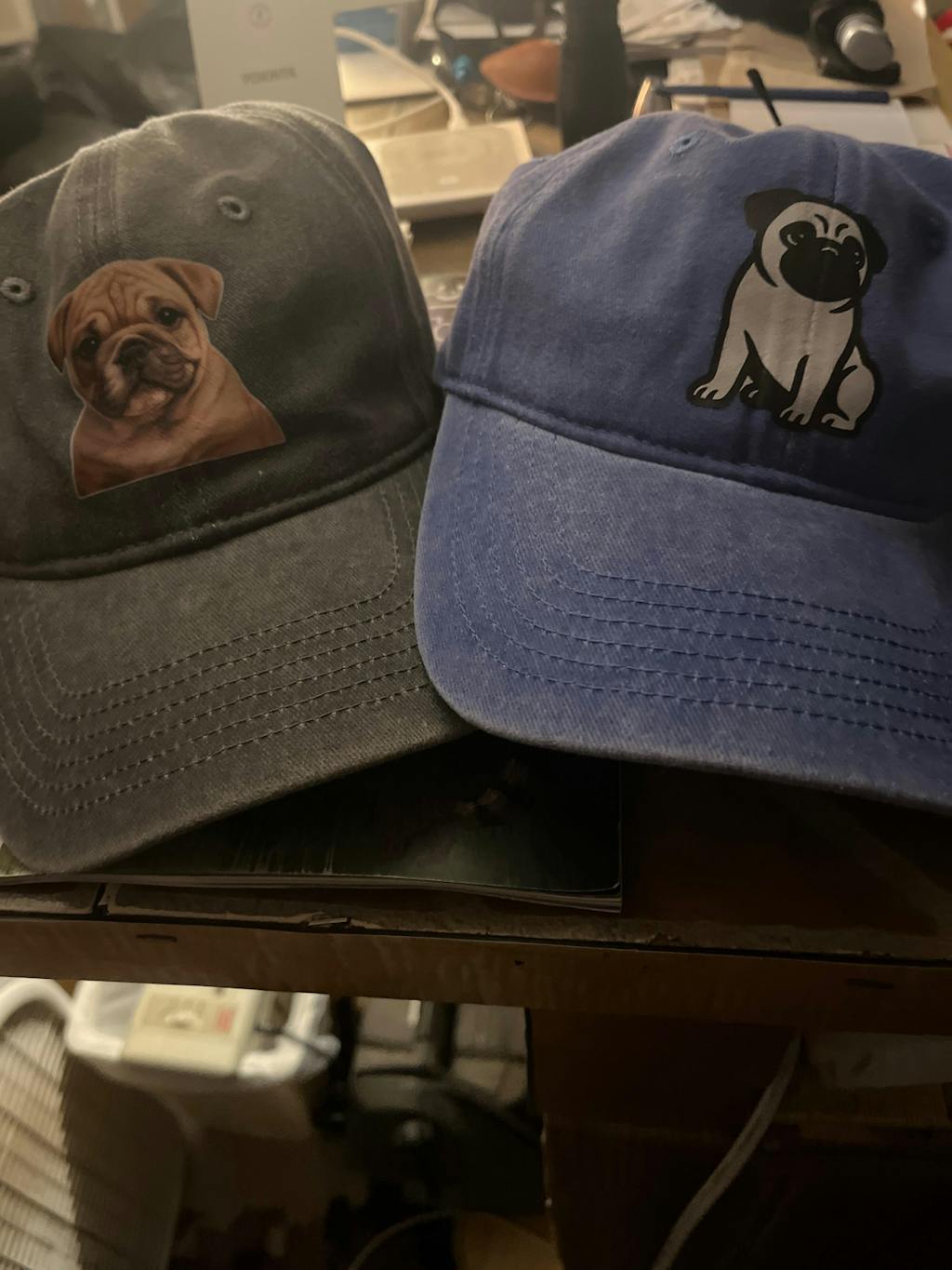 Black Pug Charming Companion Classic Cap – Pandaize
