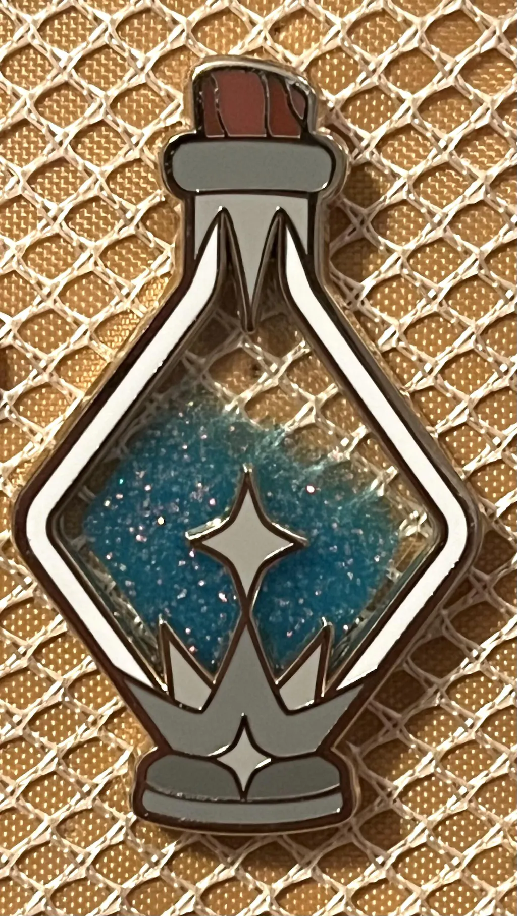 Mana Potion Glitter Pin – Paola's Pixels