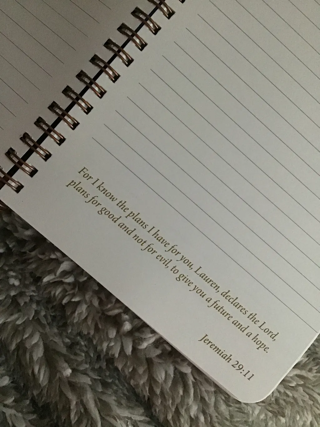 Personalized Bible Journal | Red Floral | Paper Sunday