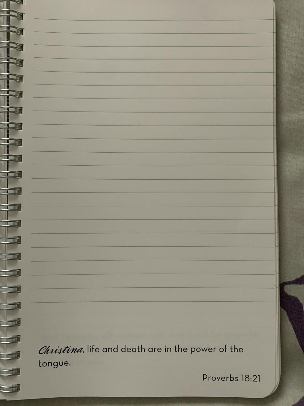 Christian Journal for Women | Free Spirit | Paper Sunday