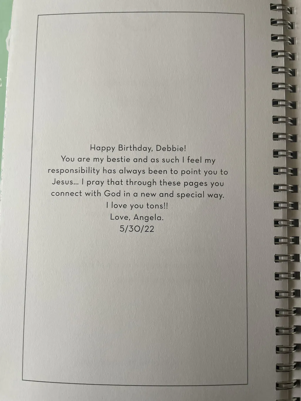 Christian Journal | Abigail by Jenn Thatcher